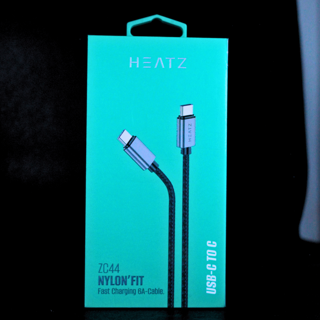 HEATZ ZC44 Nylon USB‑C to USB‑C Cable - madinamobile.pk
