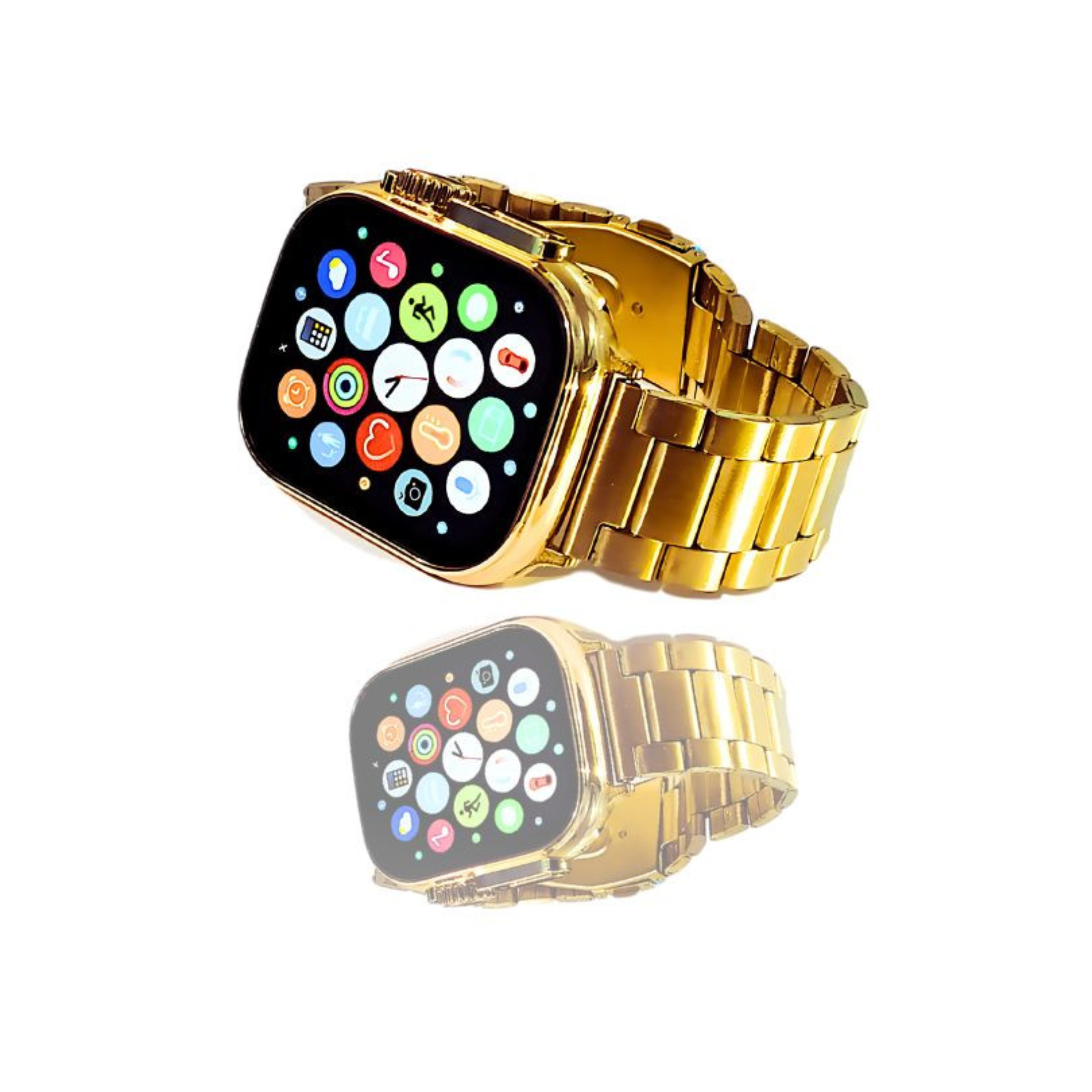 Hk9 Ultra – Golden Edition – Big 2.2 Infinite Display Wireless Smart ...